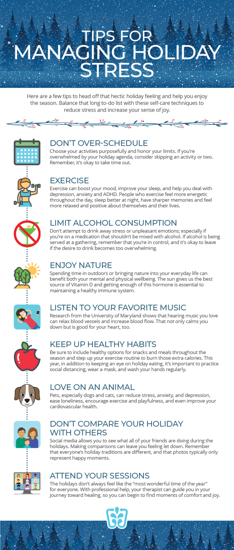 Managing Anxiety and Stress at the Holidays | Westpark Springs